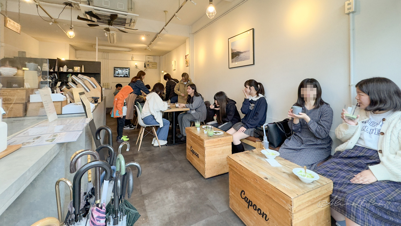 【東京甜點】吉祥寺抹茶製造所 CAPOON Matcha Cafe 抹茶蛋糕捲 @Alina 愛琳娜